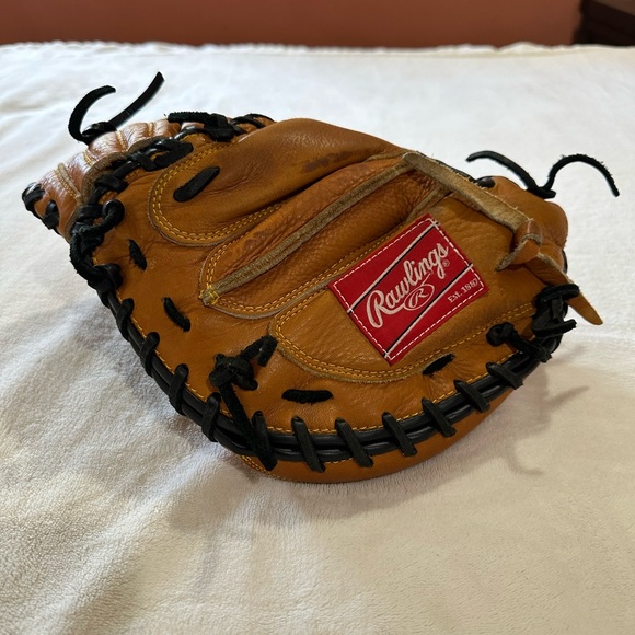 Rawlings | Other | Rawlings Rcm3t Lite Toe Joe Mauer Catcher Mitt ...